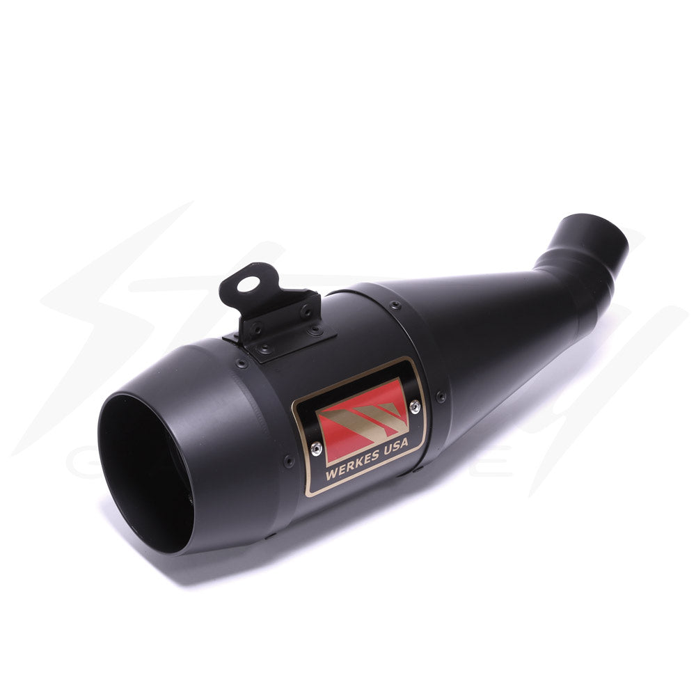 Competition Werkes Slip On Exhaust Yamaha YZF R3 – Steady Garage