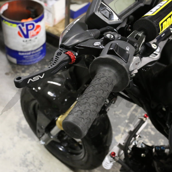 ASV C5 Shorty Brake / Clutch Lever Honda Grom Monkey 125 – Steady Garage