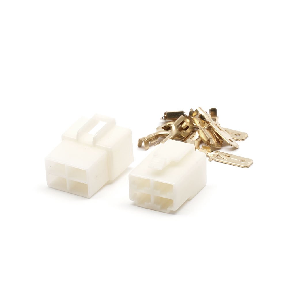 4 Pin Connector Set - 6.3mm – Steady Garage