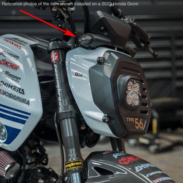 Stock Honda Grom Turn Signals at Bailey Walters blog