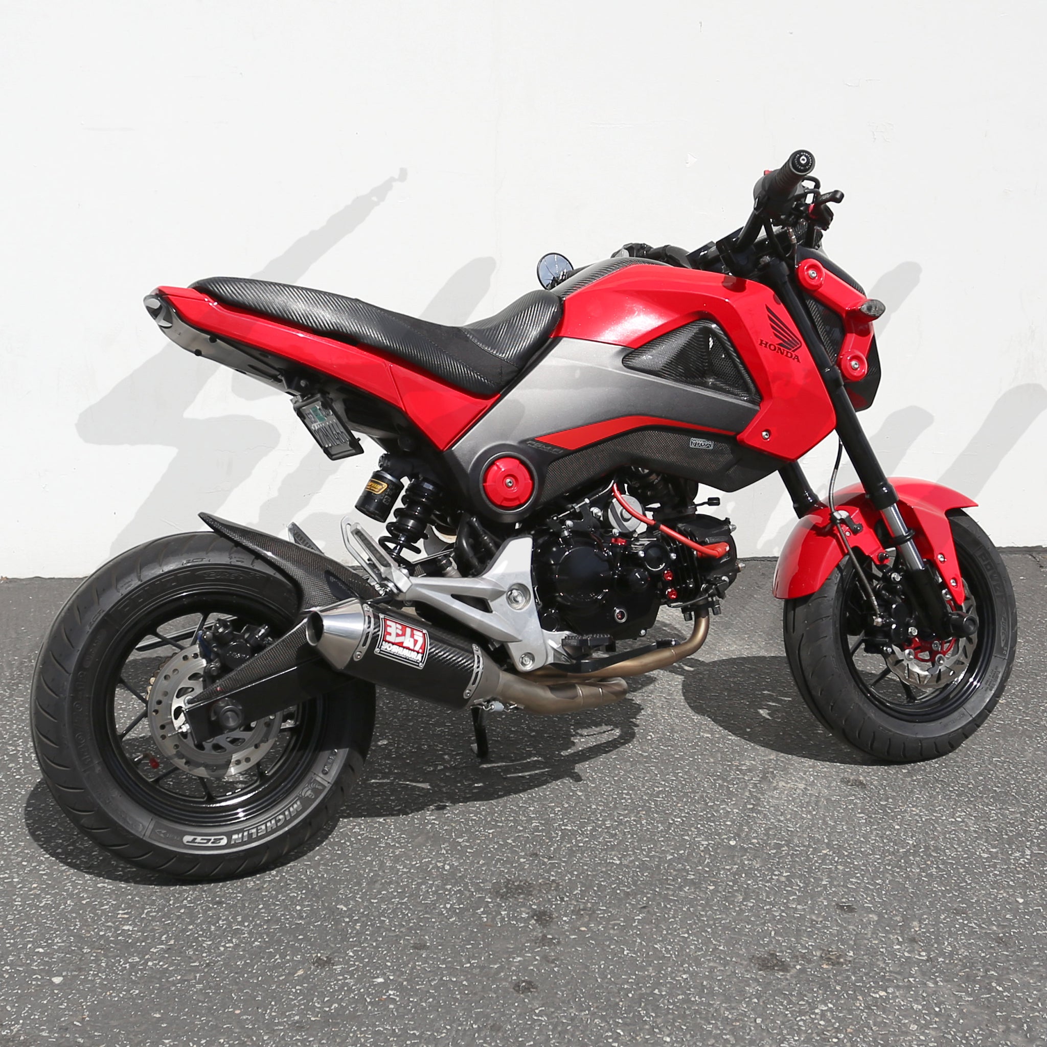 Chimera Exhaust Bracket Mount 2017 Exhaust to 14-15 Honda Grom 125 ...