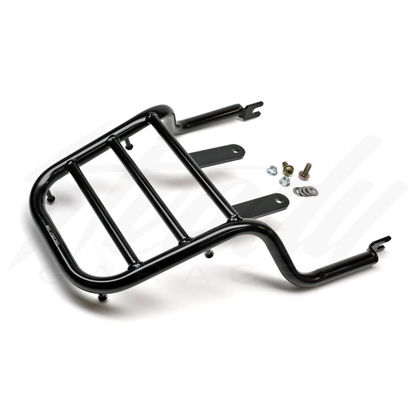 TB Rear Luggage Rack Carrier Black / Chrome - Honda Monkey 125 (ALL YE ...
