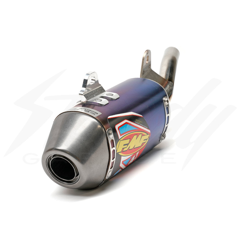 FMF FACTORY 4.1 RCT TITANIUM ANODIZED SL (Slip-On) Muffler - HONDA CRF – Steady Garage