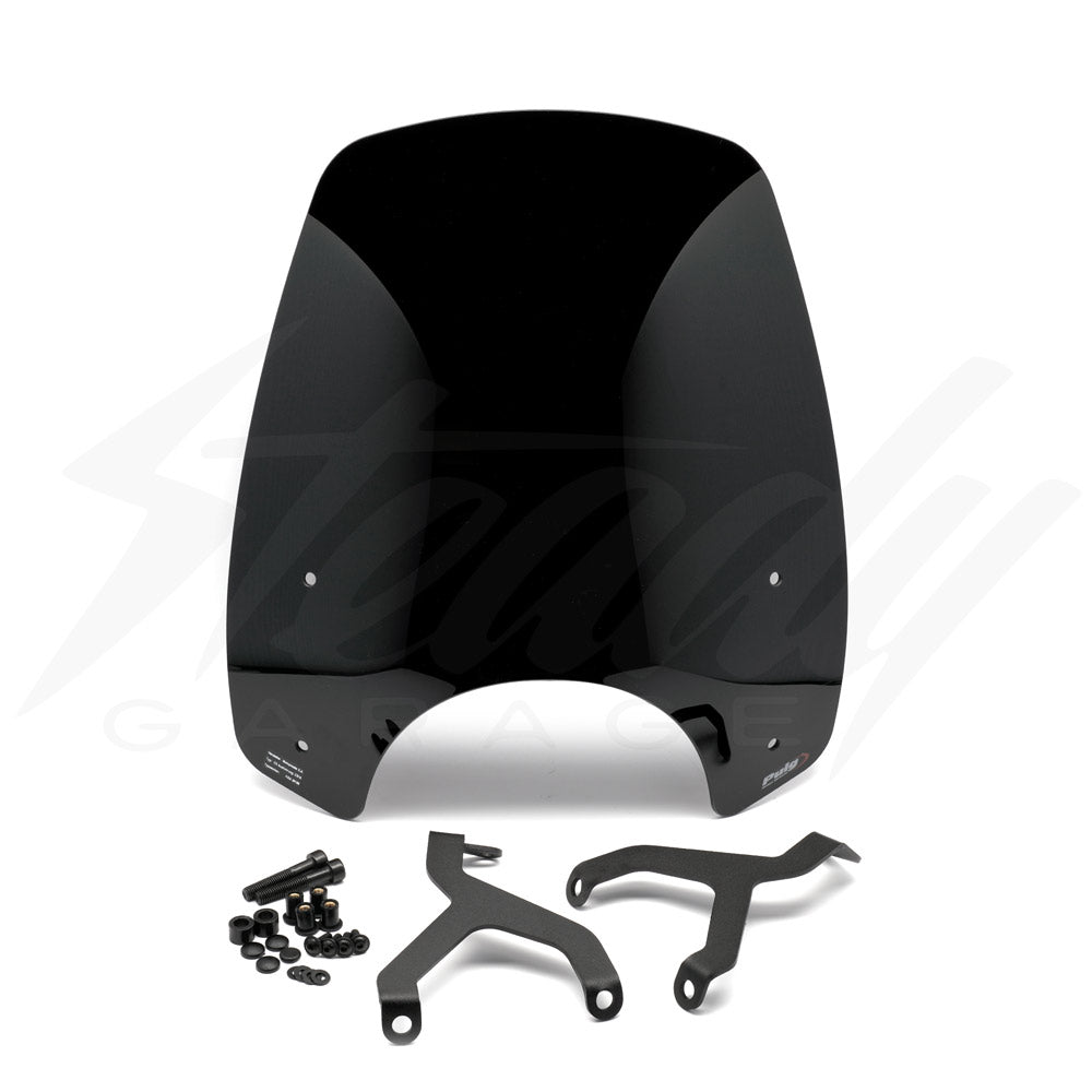 Puig Touring Naked New Generation Windscreen for 2017+ Honda Rebel 300 ...