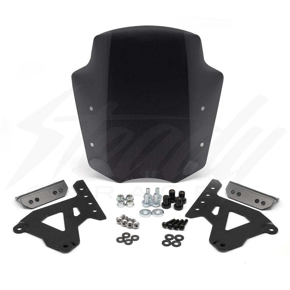 Kitaco Adjustable Honda Grom SF 125 Bolt-On AERO Visor - Smoked ...