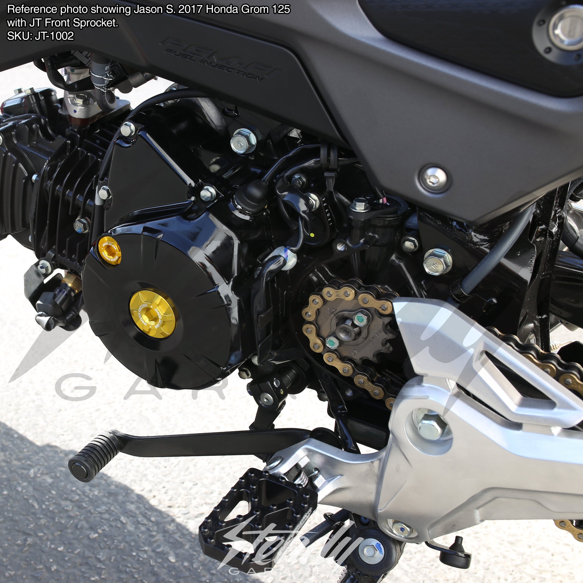 JT Steel Front Sprocket Honda Grom CUB Monkey 125 – Steady Garage