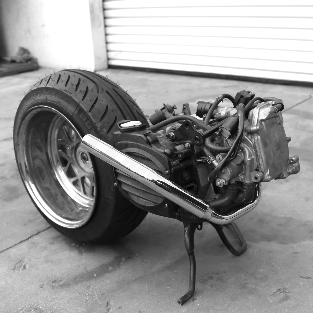 Chimera GET Engine High Rise Stainless Steel Header – Steady Garage