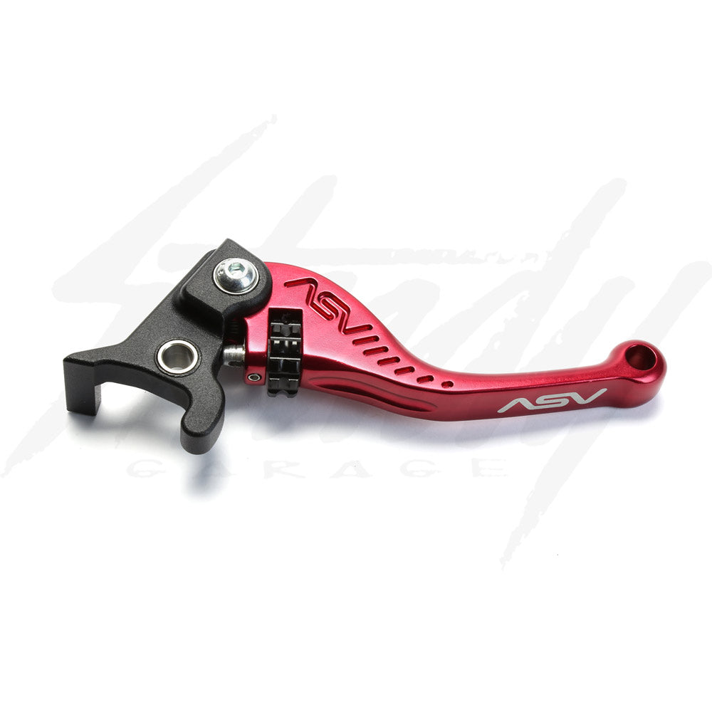 ASV F3 Shorty Brake / Clutch Lever Kawasaki Z125 Pro Ninja 250/300/400 ...