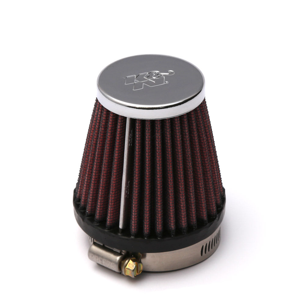 K&N RC-1060 Universal Cone Air Filter - 49-50mm Chimera Intake System ...