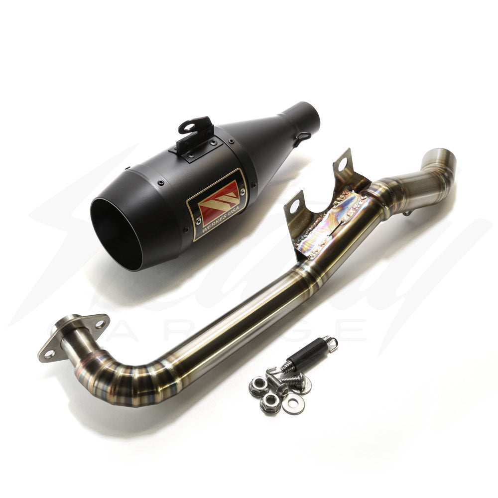 Competition Werkes GP Full Exhaust 201 Honda Grom 125 SF – Steady Garage