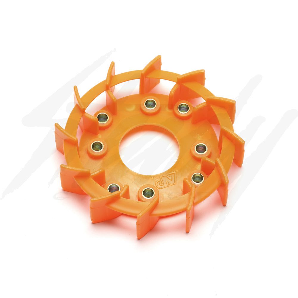 NCY Turbo Fan (Orange) GY6 150cc Performance fan that moves more air to ...