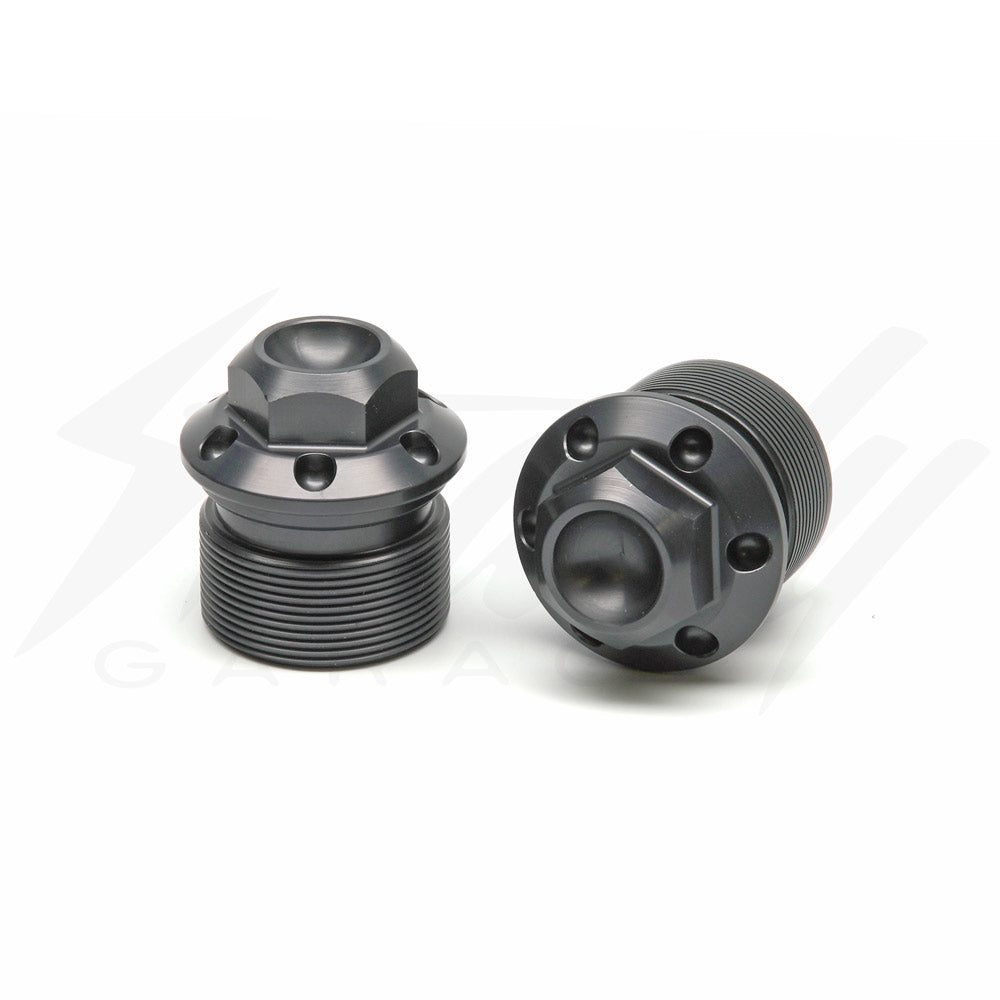 CHIMERA TOP FRONT FORK CAPS - HONDA CRF110F 2013 2020 2021 – Steady Garage