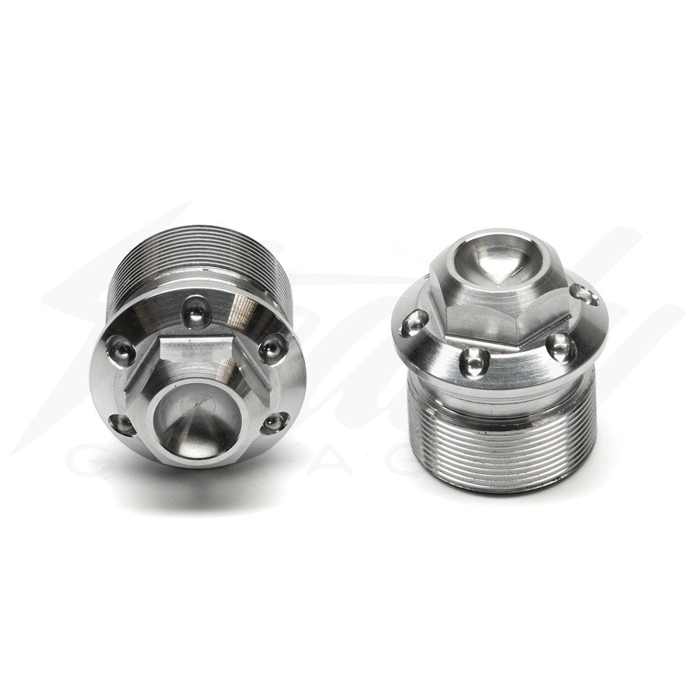 CHIMERA TOP FRONT FORK CAPS - HONDA CRF110F 2013 2020 2021 – Steady Garage