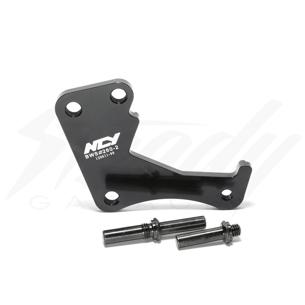 NCY Stock Brake Caliper Adapter for 260mm Rotor - Yamaha Zuma 125 ...