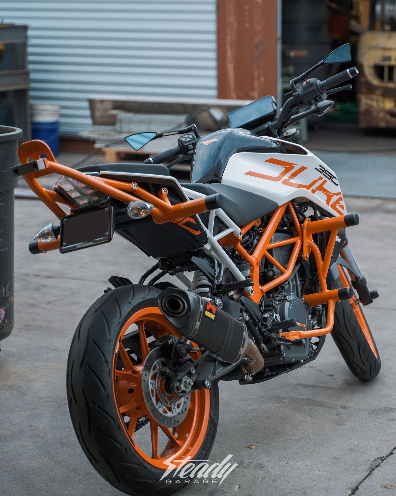 Zeus Armor Scrape Step Combo Bar - KTM DUKE 390 – Steady Garage